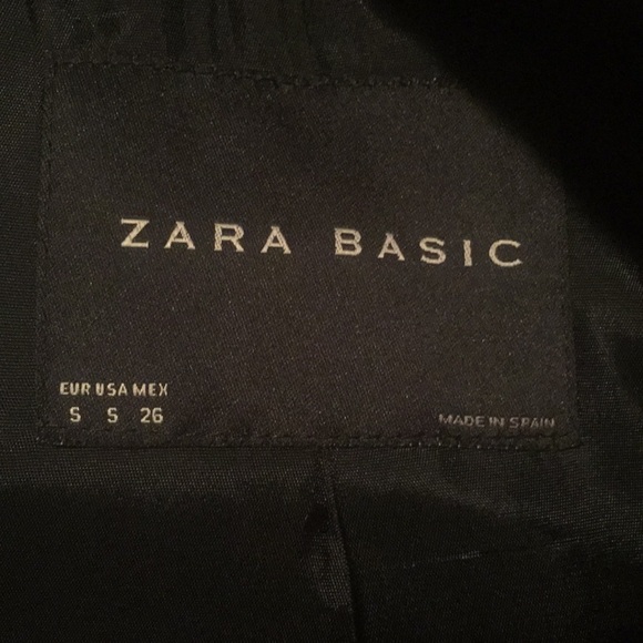 Zara | Jackets & Coats | Cute Zara Basic Wool Blend Coat | Poshmark